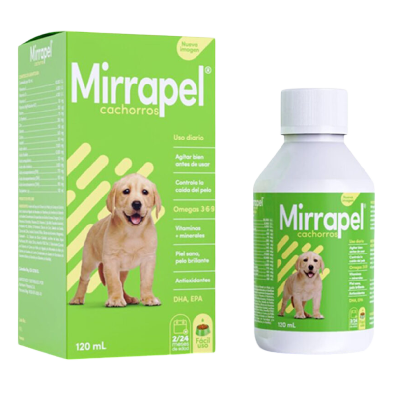 Mirrapel para Cachorros Suplemento Nutricional para piel y pelo sano ...