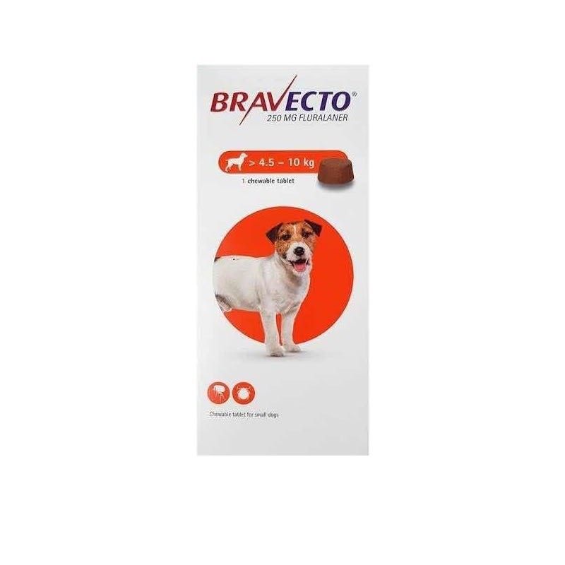 Bravecto para perros 2 a 4.5 kg 1 tableta - 01107